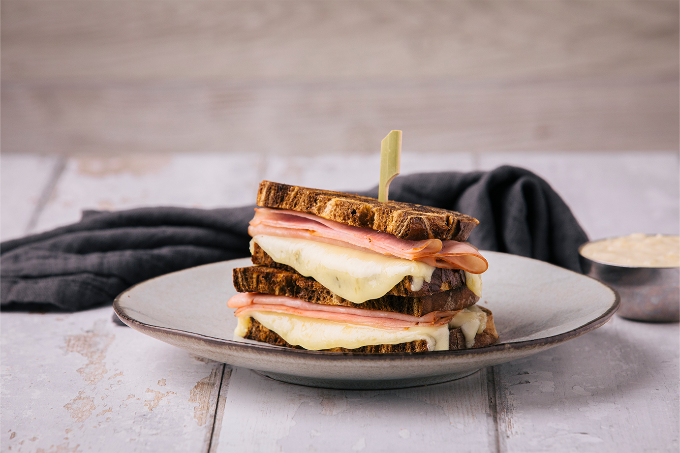Grilled Black Forest Ham and Swiss on Rye Grilled Cheese - Calgary Co-op
