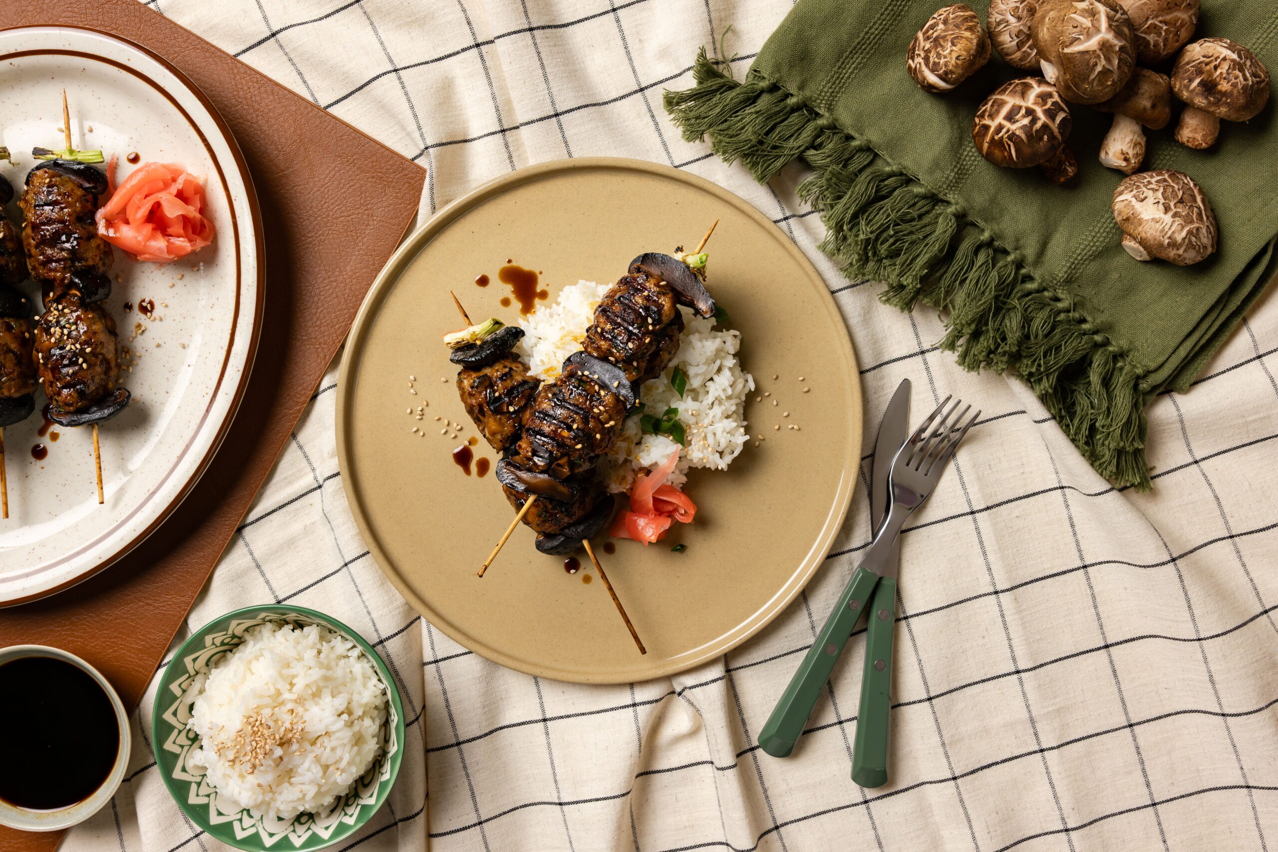 Shiitake and Chicken Tsukune Meatball Skewers - Calgary Co-op