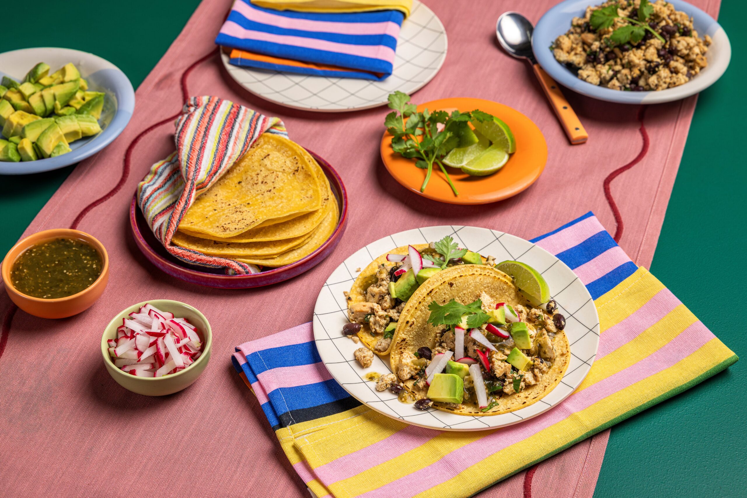 Habanero Smoked Tofu & Black Bean Tacos - Calgary Co-op
